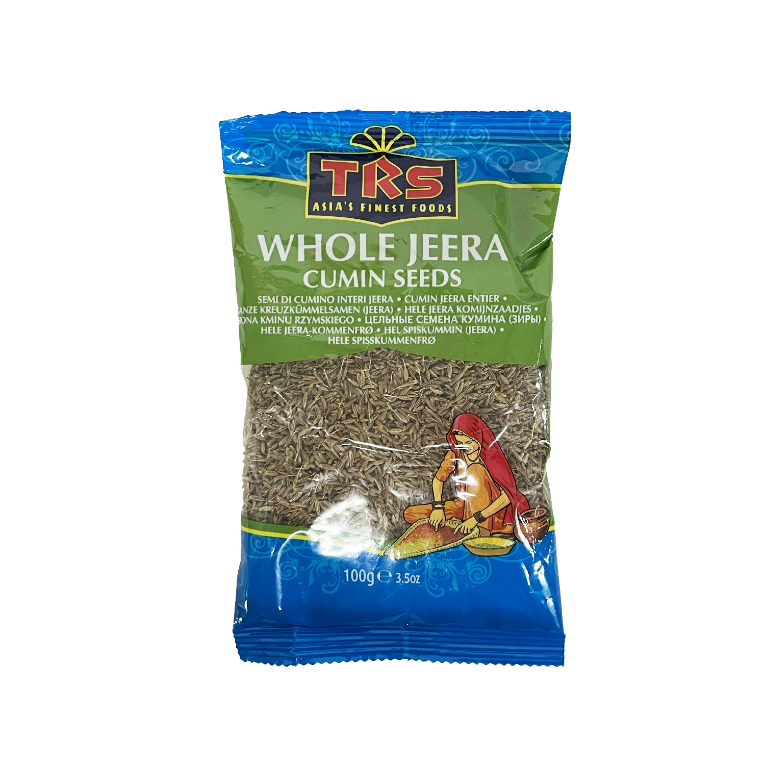 Whole Cumin Seeds AP Whole Cumin, Zeera 100g | Cosmo Cash & Carry